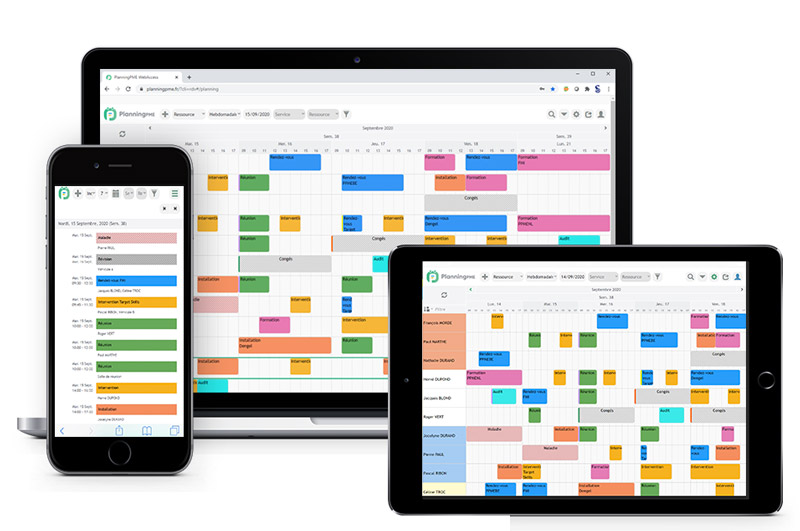 Créez gratuitement votre planning en ligne - PlanningPME Créez gratuitement votre planning en ligne - PlanningPME