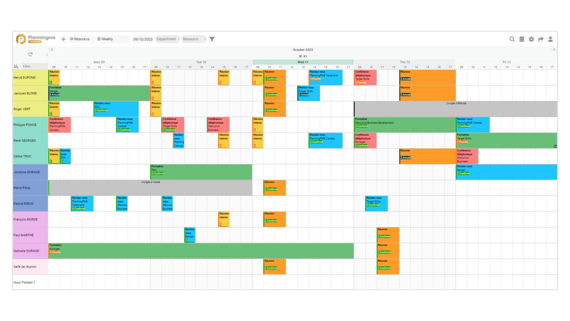 Logiciel planning de rendez-vous |PlanningPME